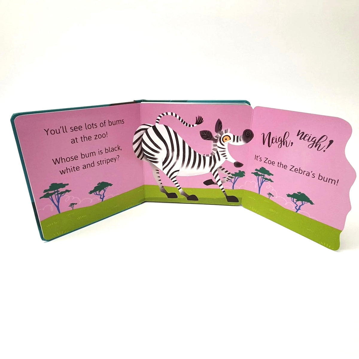 Whose Bum? At the Zoo - Lift the flap board book – Babylove Ltd