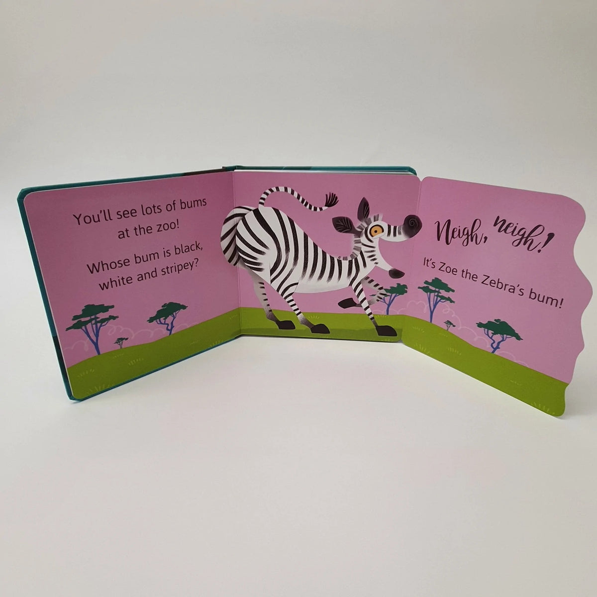 Whose Bum? At the Zoo - Lift the flap board book – Babylove Ltd