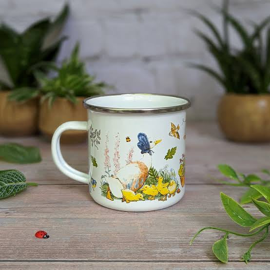 Peter Rabbit Enamel Mug - Jemima Puddleduck Design – Babylove Ltd